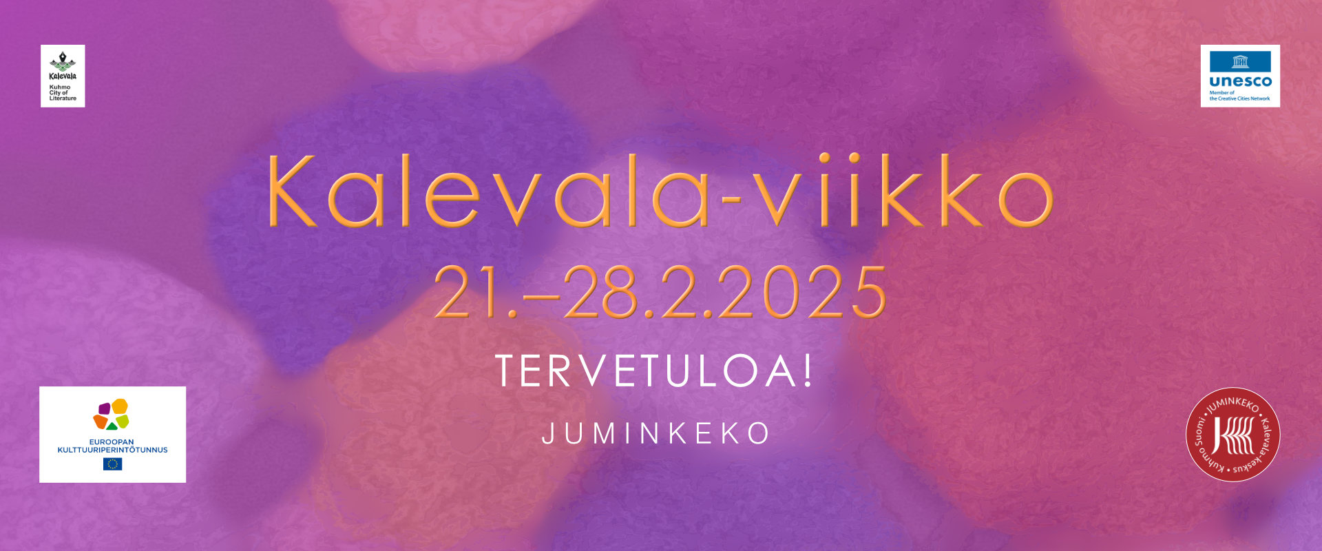 KALEVALA-viikko 2025 - Juminkeko - Kiertää päivän, kiertää kuun, vaan ...